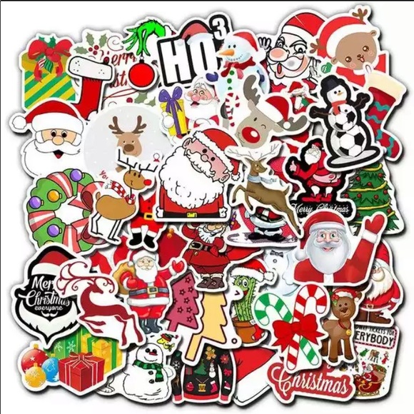 kelzposh | Accessories | Christmas Vsco Girl Sticker Pack | Poshmark